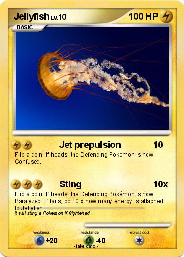 Pokémon Jellyfish 399 399 - Jet prepulsion - My Pokemon Card