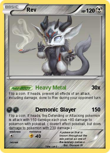 Pokémon Rev 21 21 - Heavy Metal - My Pokemon Card