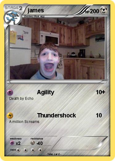 Pokémon james 1368 1368 - Agility - My Pokemon Card