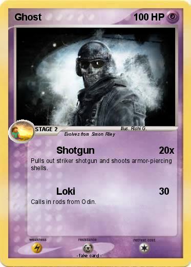 Pokémon Ghost 2089 2089 - Shotgun - My Pokemon Card