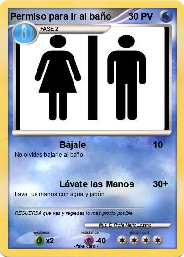 Pokémon Permiso para ir al bano 2 2 - Bájale - Mi carta pokémon