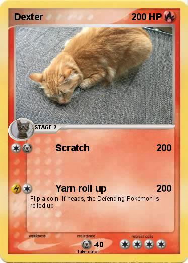 Pokémon Dexter 154 154 - Scratch - My Pokemon Card