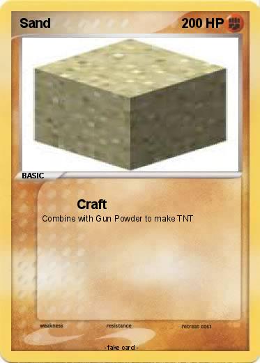 Pokémon Sand 91 91 - Craft - My Pokemon Card