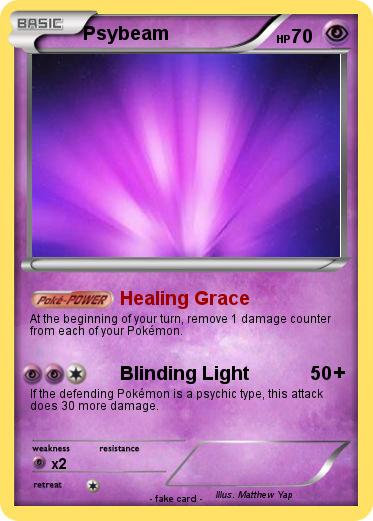 Pokémon Psybeam 3 3 - Healing Grace - My Pokemon Card