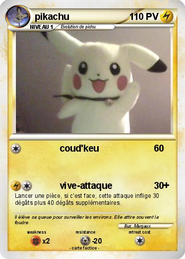 Pokémon pikachu 7936 7936 - coud'keu - Ma carte Pokémon