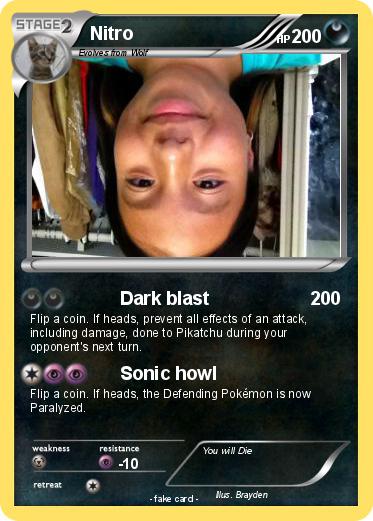 Pokémon Nitro 84 84 - Dark blast - My Pokemon Card