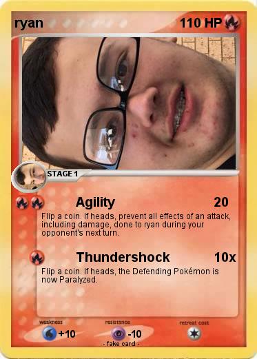 Pokémon ryan 1320 1320 - Agility - My Pokemon Card