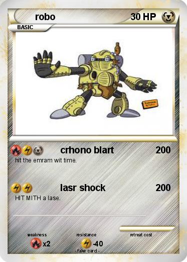 Pokémon robo 264 264 - crhono blart - My Pokemon Card