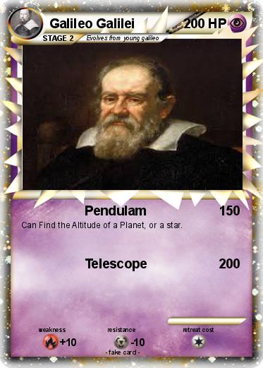 Pokémon Galileo Galilei 18 18 - Pendulam - My Pokemon Card