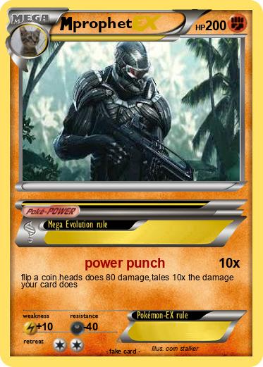 Pokémon prophet 50 50 - power punch - My Pokemon Card