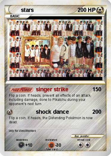 Pokémon stars 32 32 - singer strike - My Pokemon Card