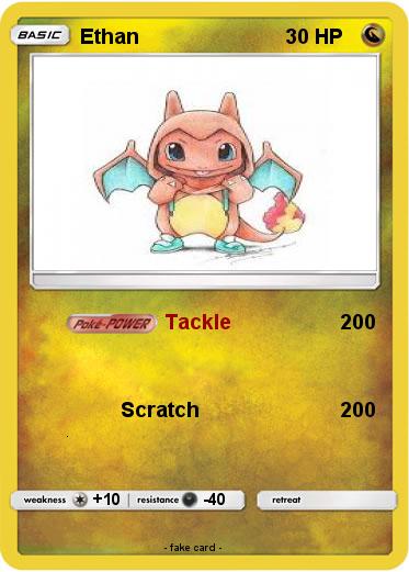 Pokémon Ethan 991 991 - Tackle - My Pokemon Card