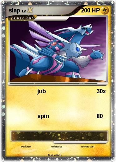 Pokémon slap - jub - My Pokemon Card