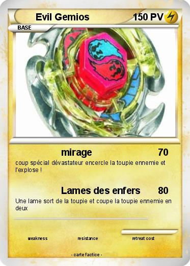Pokémon Evil Gemios 19 19 - mirage - Ma carte Pokémon