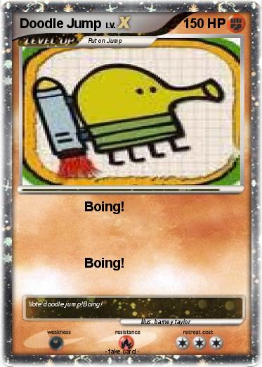 Pokémon Doodle Jump 18 18 - Boing! - My Pokemon Card