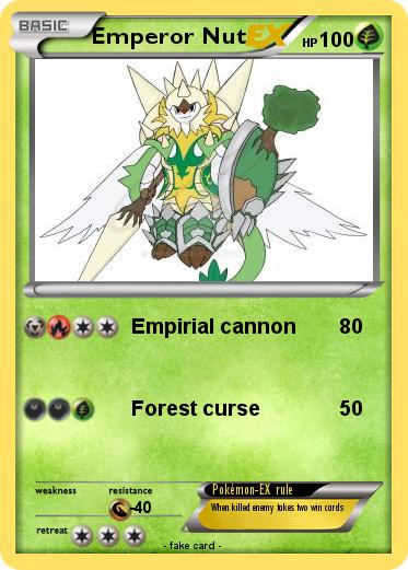 Pokémon Emperor Nut - Empirial cannon - My Pokemon Card