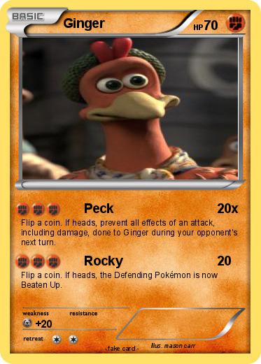 Pokémon Ginger 337 337 - Peck - My Pokemon Card