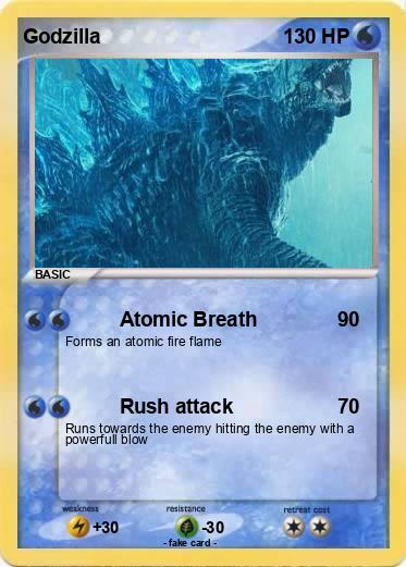 Pokémon Godzilla 4247 4247 - Atomic Breath - My Pokemon Card