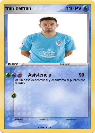 Pokémon fran beltran - Asistencia - Mi carta pokémon