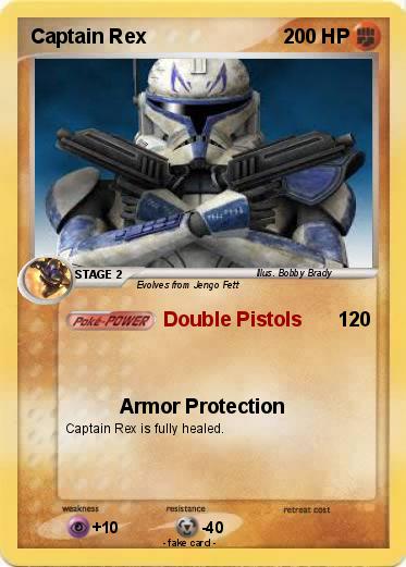 Pokémon Captain Rex 84 84 - Double Pistols - My Pokemon Card