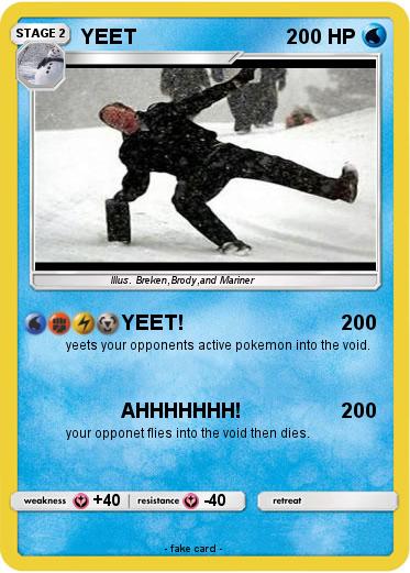 Pokémon YEET 168 168 - YEET! - My Pokemon Card