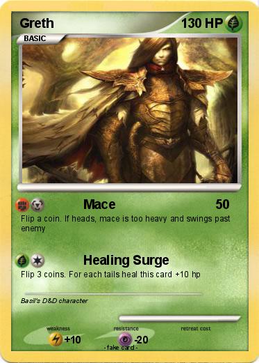 Pokémon Greth 1 1 - Mace - My Pokemon Card