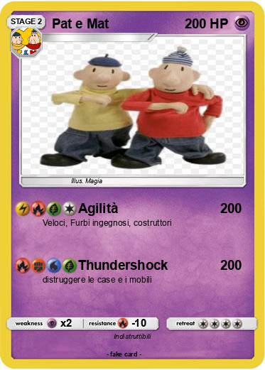 Pokémon Pat e Mat - Agilità - My Pokemon Card