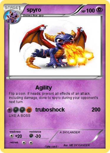 Pokémon spyro 1092 1092 - Agility - My Pokemon Card