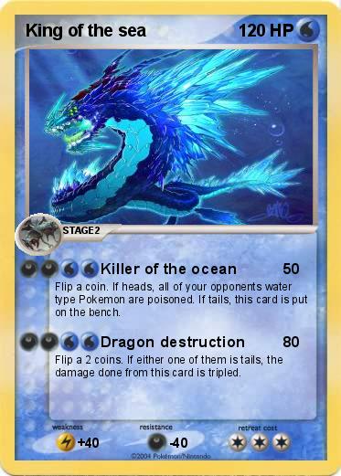 Pokémon King of the sea 1 1 - Killer of the ocean - My Pokemon Card