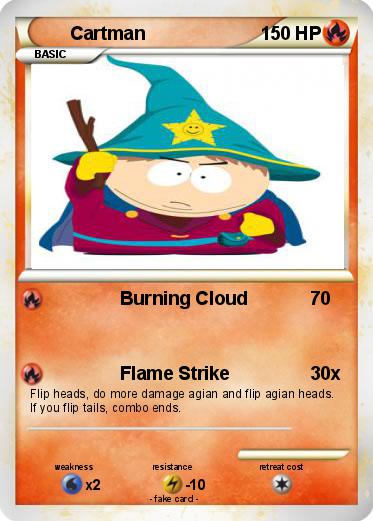 Pokémon Cartman 410 410 - Burning Cloud - My Pokemon Card