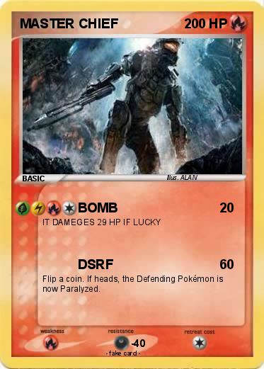 Pokémon MASTER CHIEF 1499 1499 - BOMB - My Pokemon Card
