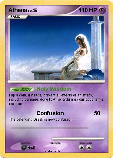 Pokémon Athena 102 102 - Holy Wisdom - My Pokemon Card