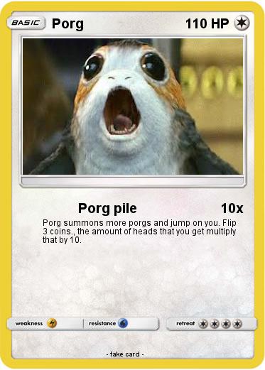 Pokémon Porg 14 14 - Porg pile - My Pokemon Card