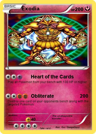 Pokémon Exodia 289 289 - Heart of the Cards - My Pokemon Card