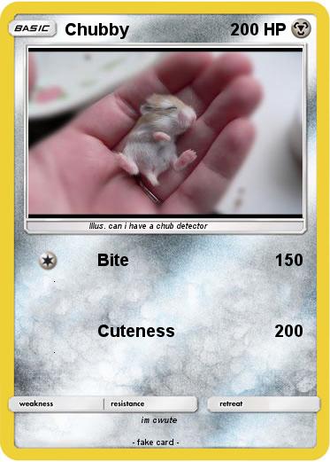 Pokémon Chubby 251 251 - Bite - My Pokemon Card