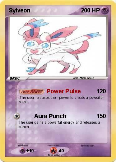 Pokémon Sylveon 99 99 - Power Pulse - My Pokemon Card