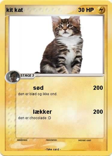 Pokémon kit kat 66 66 - sød - My Pokemon Card