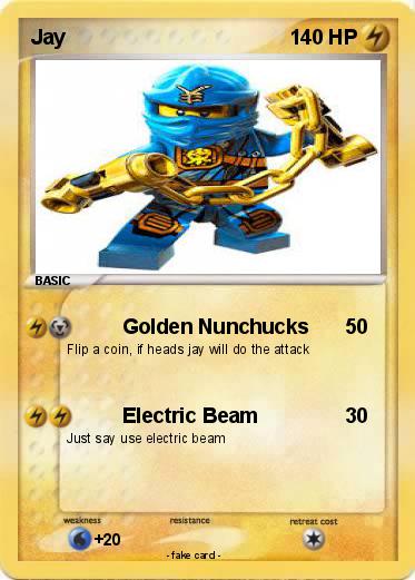 Pokémon Jay 971 971 - Golden Nunchucks - My Pokemon Card