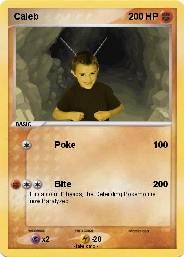 Pokémon Caleb 260 260 - Poke - My Pokemon Card