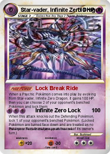 Pokémon Star vader Infinite Zero Dragon - Lock Break Ride - My Pokemon Card