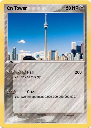 Pokémon Cn Tower - Fall 200 - My Pokemon Card
