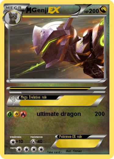Pokémon Genji 157 157 - ultimate dragon - My Pokemon Card