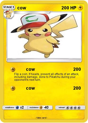 Pokémon cow 656 656 - cow - My Pokemon Card