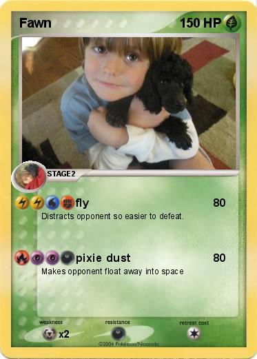 Pokémon Fawn 3 3 - fly - My Pokemon Card