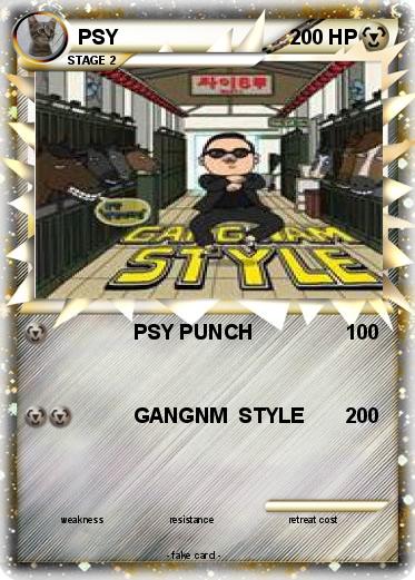 Pokémon PSY 474 474 - PSY PUNCH - My Pokemon Card