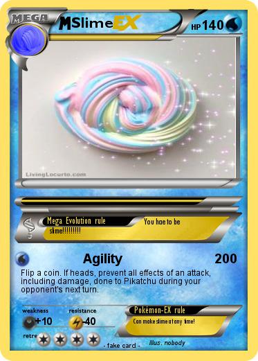 Pokémon Slime 497 497 - Agility - My Pokemon Card