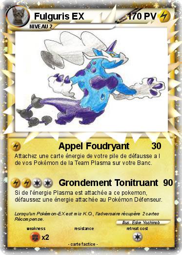 Pokémon Fulguris EX 11 11 - Appel Foudryant - Ma carte Pokémon