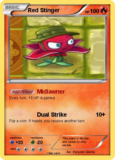 Pokémon Red Stinger 4 4 - Midlawner - My Pokemon Card