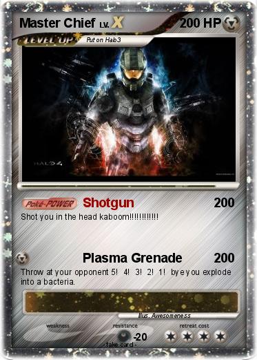 Pokémon Master Chief 1100 1100 - Shotgun - My Pokemon Card