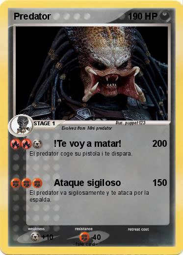 Pokémon Predator 685 685 - !Te voy a matar! - My Pokemon Card